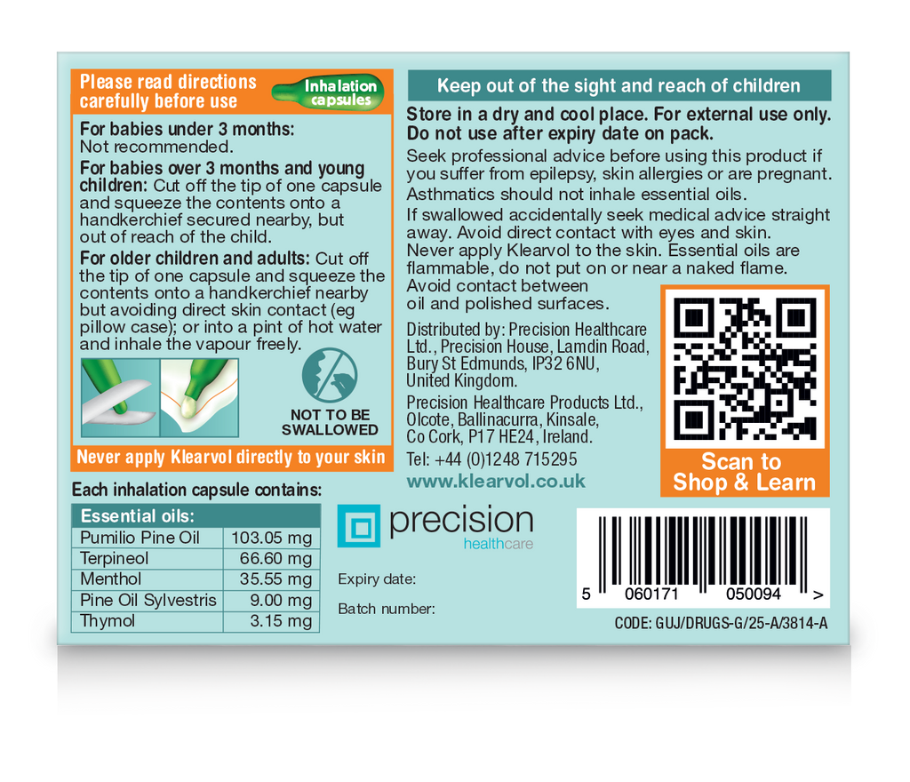 Klearvol Inhalation Capsules